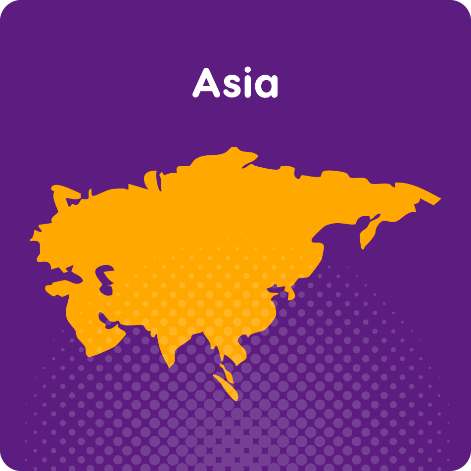 eSIM o SIM Card Asia | Internet en Asia | TuSIM Travel